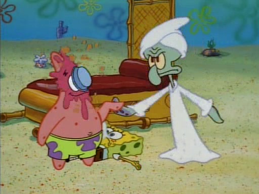 Spongebob Squarepants Squidward The Unfriendly Ghost