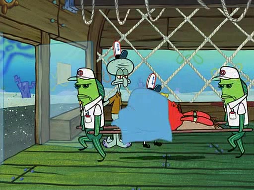021b | Squid's Day Off | SpongeBob Captures