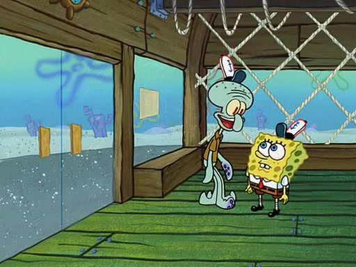 021b | Squid's Day Off | SpongeBob Captures