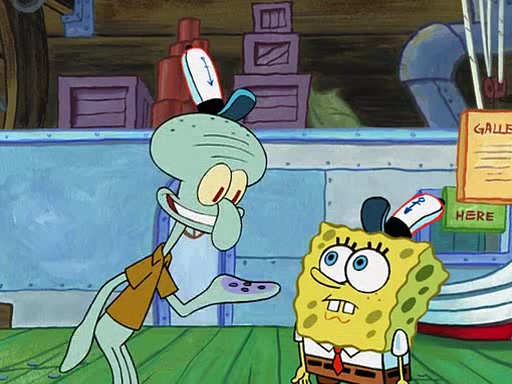 021b | Squid's Day Off | SpongeBob Captures