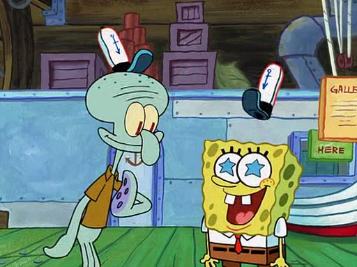 021b | Squid's Day Off | SpongeBob Captures