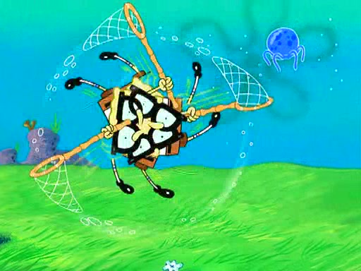 039a | Jellyfish Hunter | SpongeBob Captures