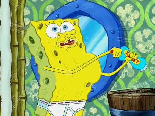 094a | Blackened Sponge | SpongeBob Captures