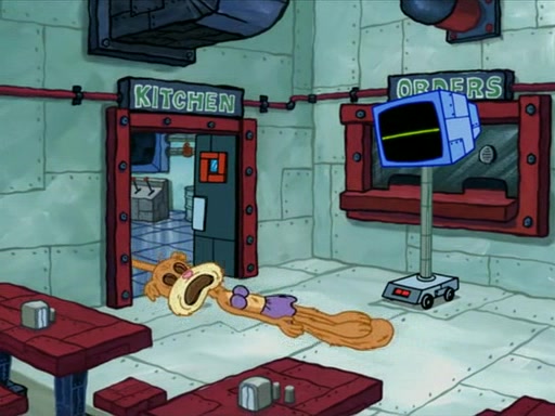 129a | Someone's in the Kitchen with Sandy | SpongeBob Captures
