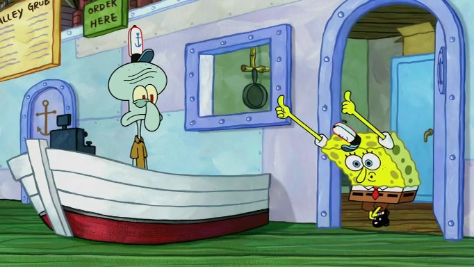 197b | Two Thumbs Down | SpongeBob Captures